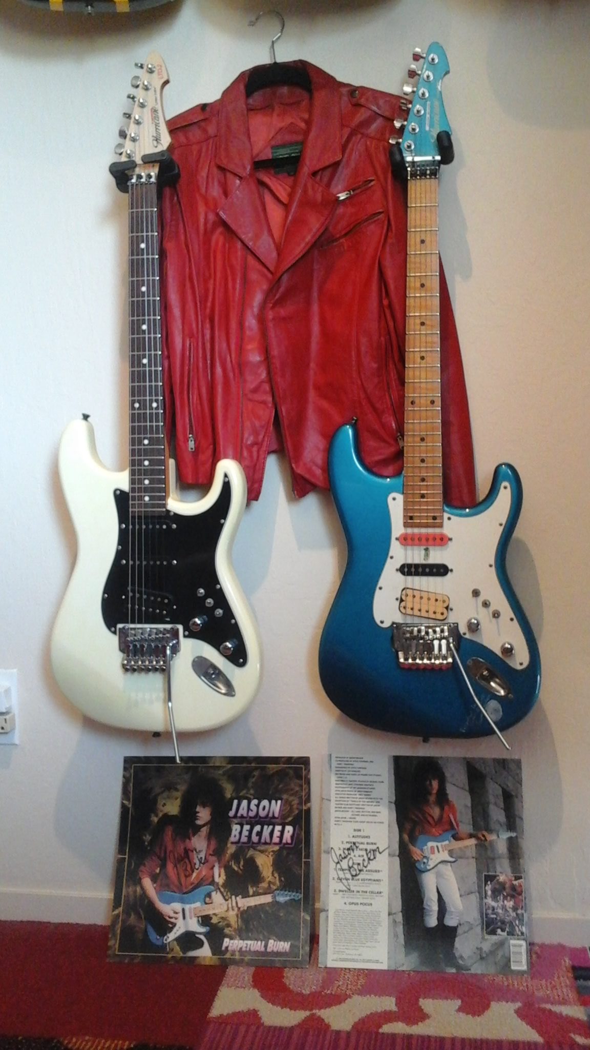 Jason Becker’s Perpetual Burn Guitars and Jacket | Jason Becker