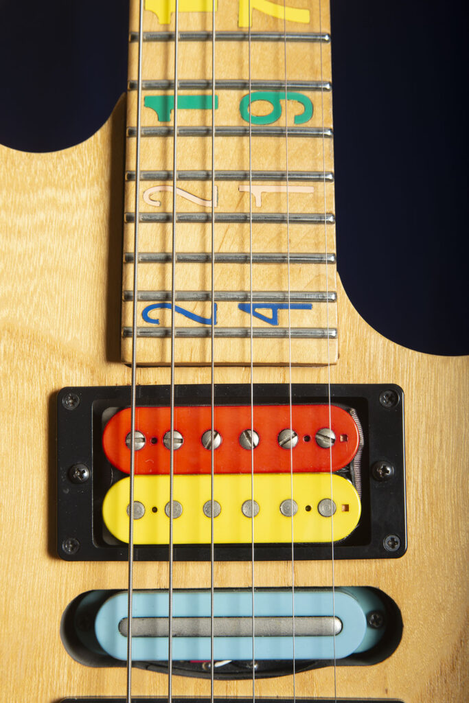 Jason Becker’s Peavey Numbers Guitar – Photo by Stephanie Cabral ...