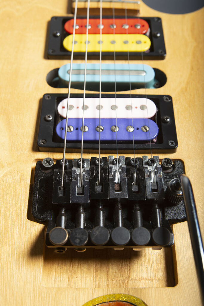 Jason Becker’s Peavey Numbers Guitar – Photo by Stephanie Cabral ...