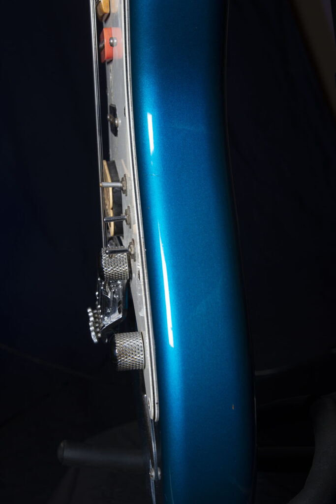 Jason Becker’s Blue Hurricane Guitar – Photo by Stephanie Cabral ...