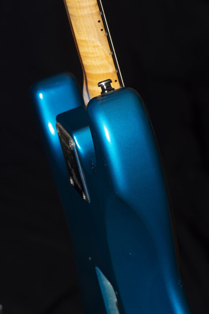 Jason Becker’s Blue Hurricane Guitar – Photo by Stephanie Cabral ...