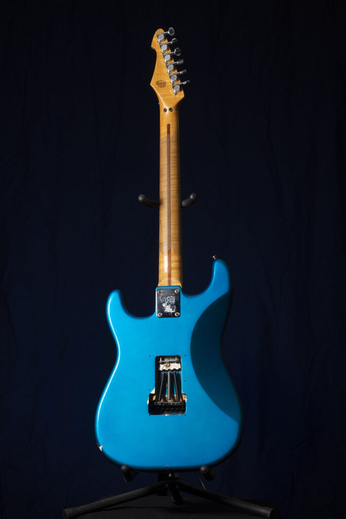 Jason Becker’s Blue Hurricane Guitar – Photo by Stephanie Cabral ...