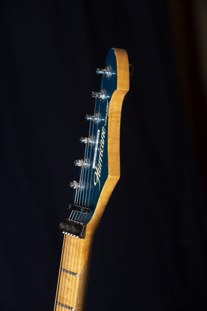 Jason Becker’s Blue Hurricane Guitar – Photo by Stephanie Cabral ...